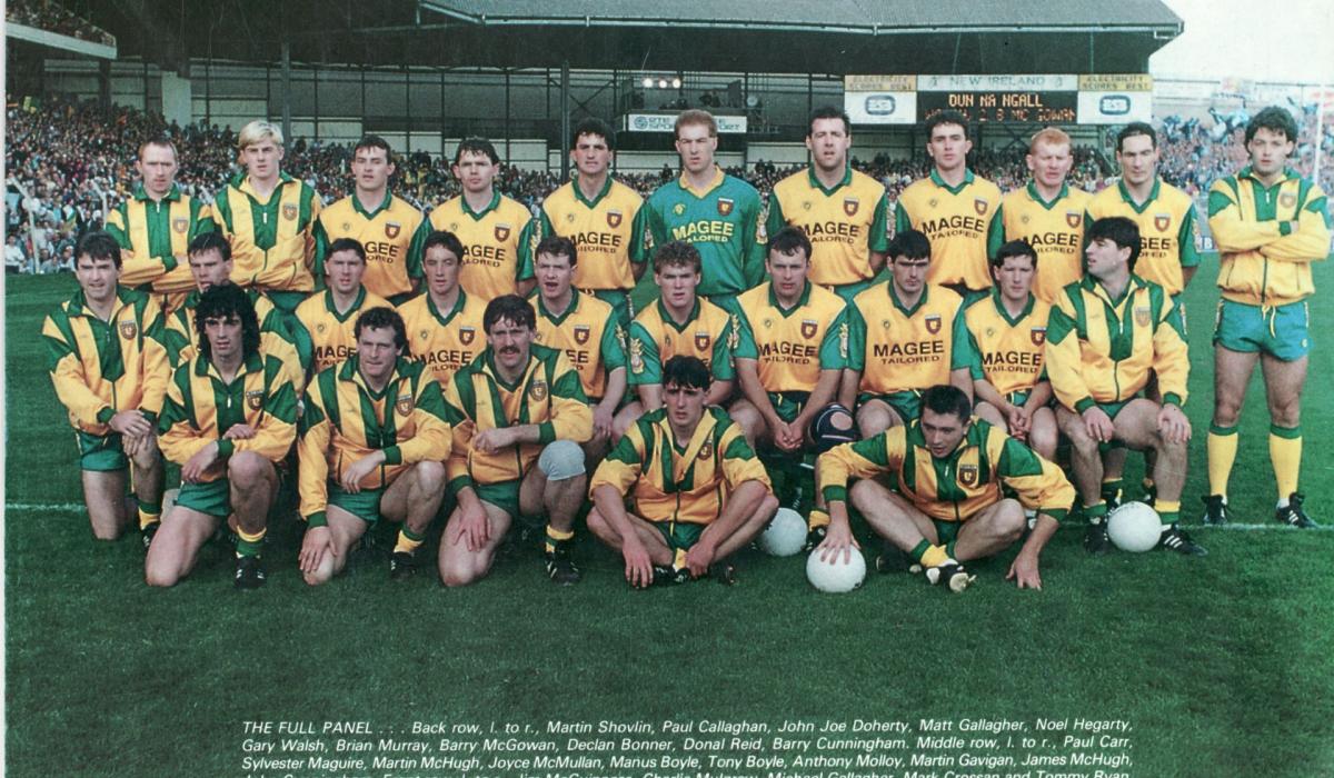 Launch of celebrations to mark Donegal's All-Ireland 1992 triumph ...