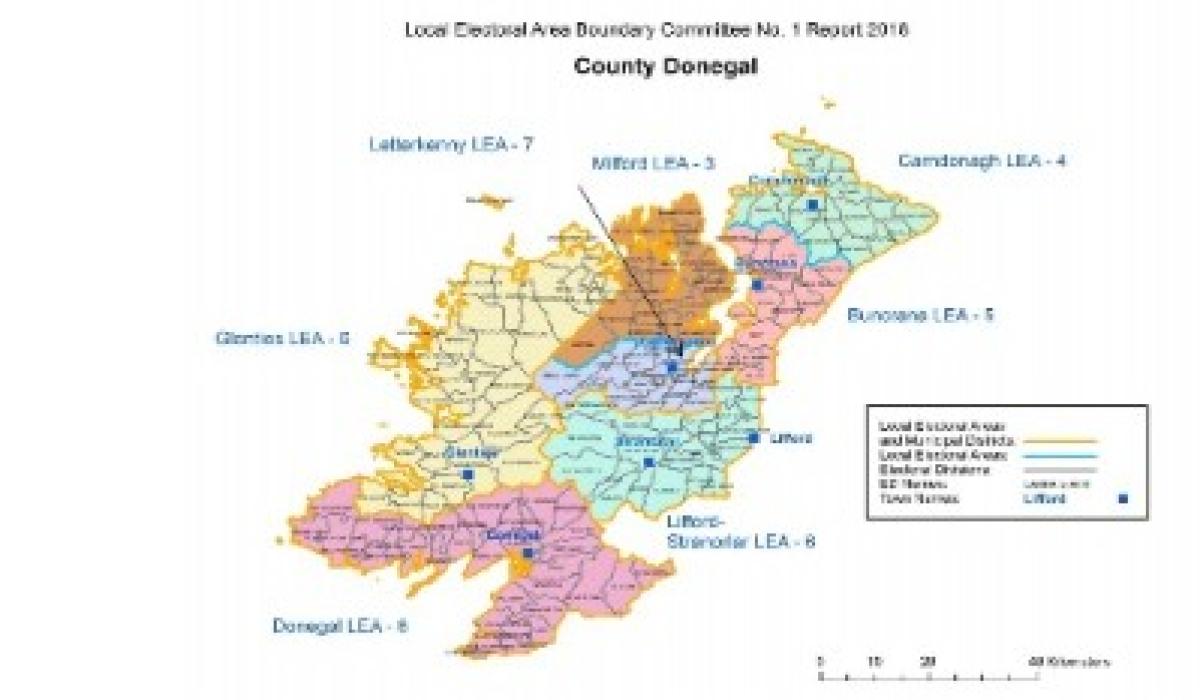 Seven new electoral areas recommended for Donegal - Donegal Live