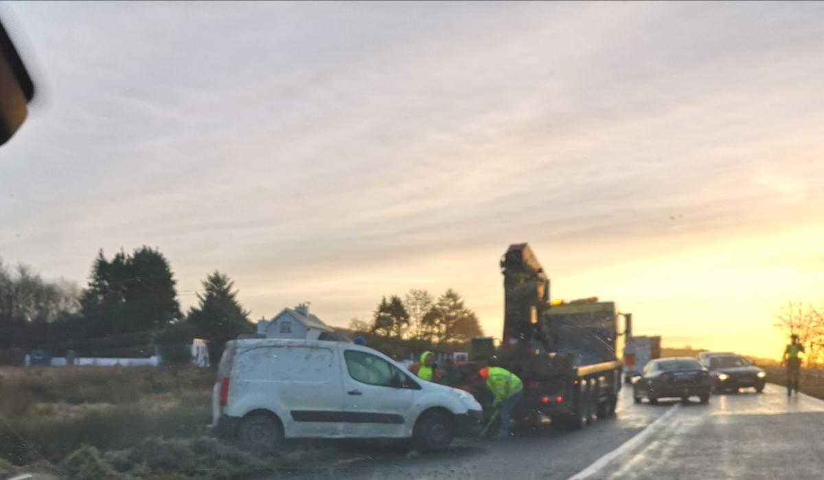 Van and lorry off the road - Donegal Live