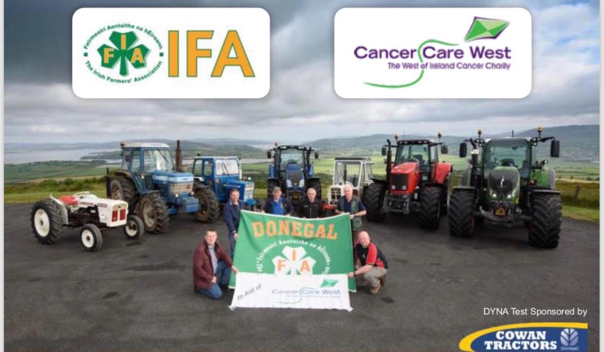 Donegal IFA tractor run in aid of cancer care west - Donegal Live