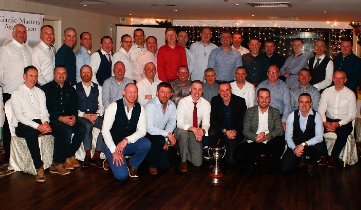 Donegal GAA Masters are presented with their All-Ireland medals ...