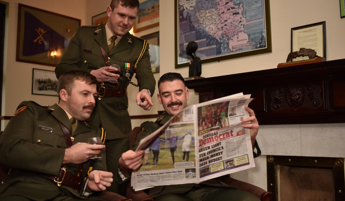 Gallery; It's Movember time at Finner Camp in Donegal - Photo 1 of 7 ...