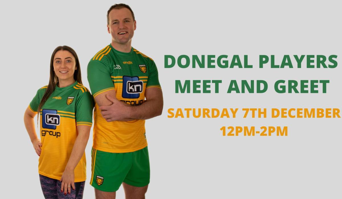 Meet and greet members of the Donegal senior football panel - Donegal Live