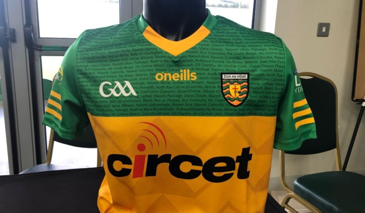 New Donegal GAA jersey launched in Convoy - Donegal Live