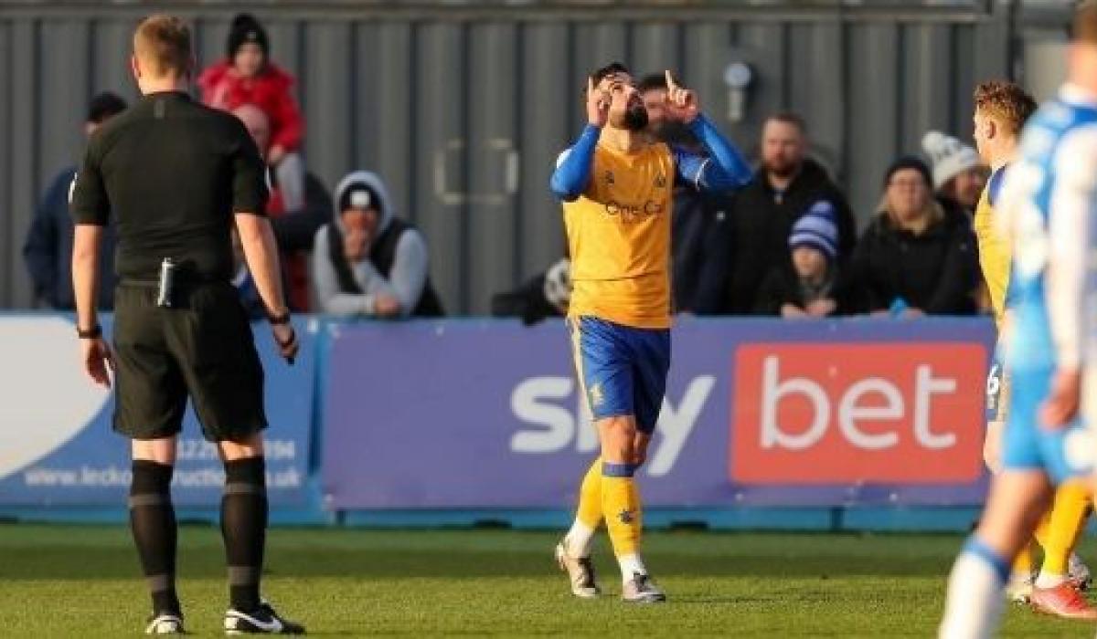 Stephen McLaughlin hits the net for Mansfield Town in defeat to Doncaster - Donegal Live