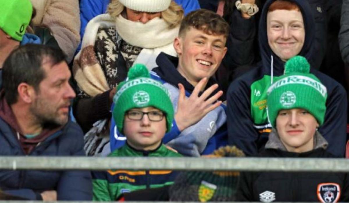 Donegal GAA supporters at the Dr. McKenna Cup Final against Monaghan in ...