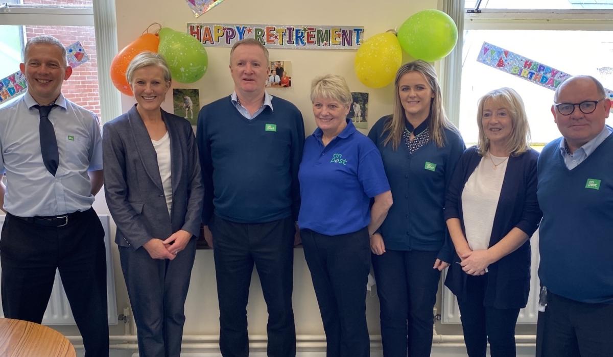 A fond farewell as Joe Marley retires after over 40 years with An Post ...