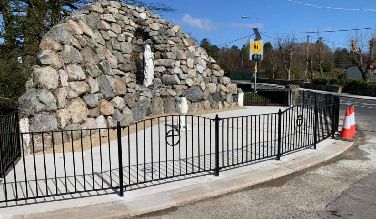 Glenties landmark is back in place - Donegal Live