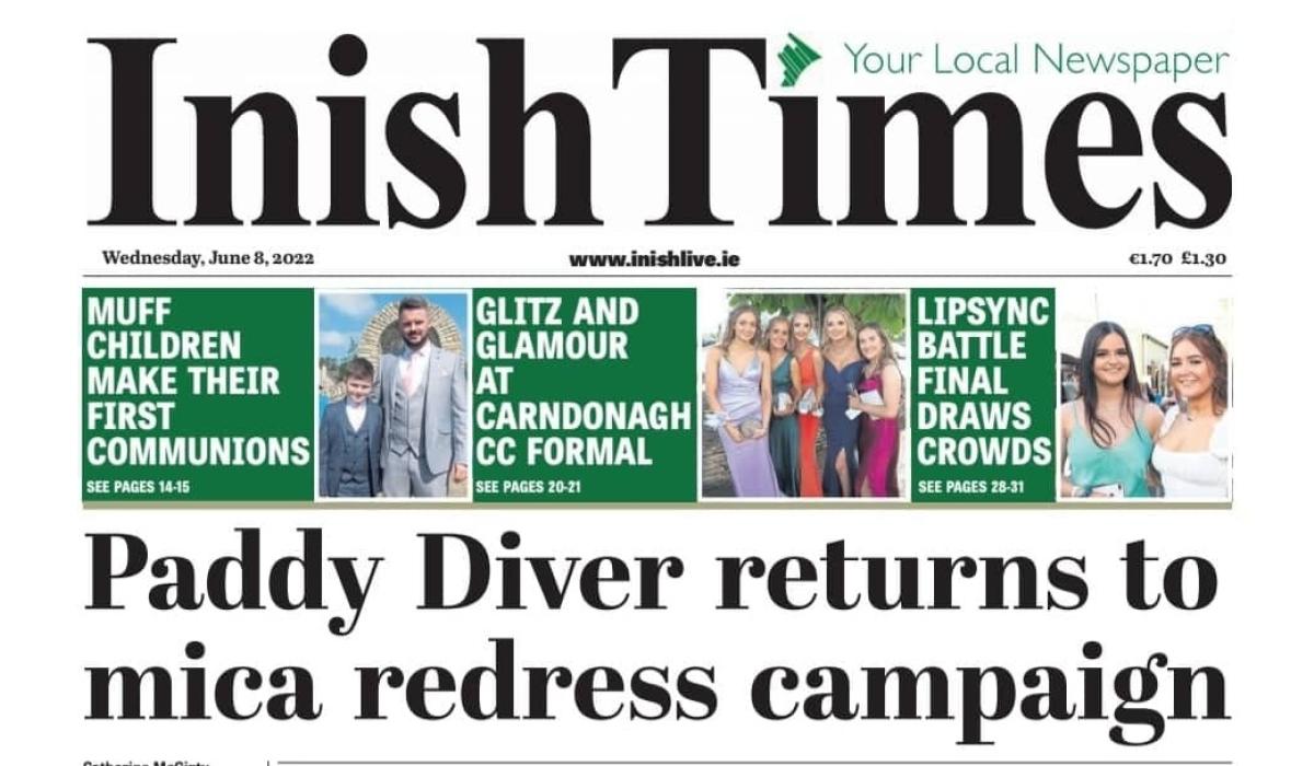 Here's what's in this week's Inish Times - Donegal Live