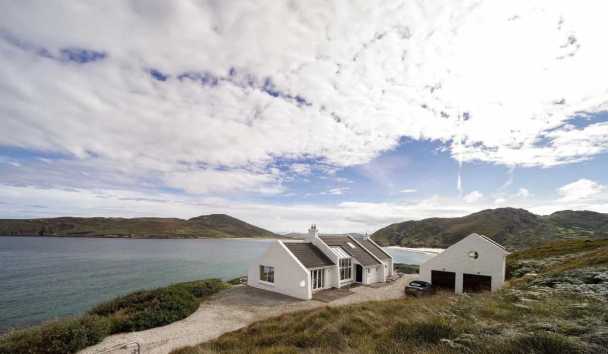 House that comes with the Atlantic as its back garden and a hot tub to ...