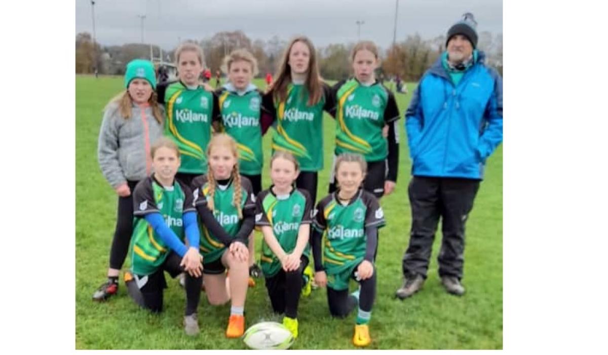 Finn Valley U-12 Girls at the top of their game in Ballymena Rugby ...