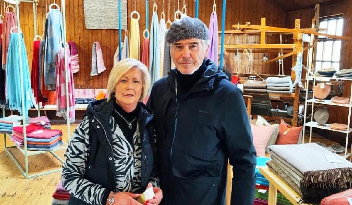 Pierce Brosnan shows he's just nuts about McNutt's - Donegal Live