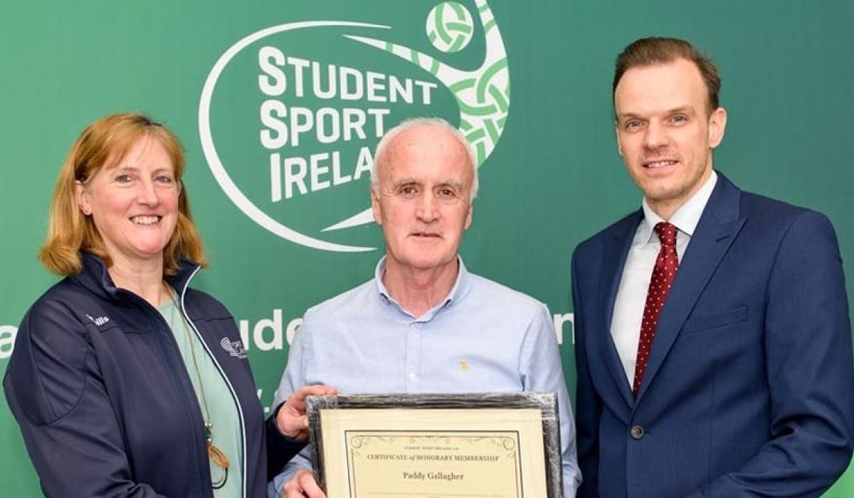 Sport Ireland honour Paddy Gallagher’s service to third level sport ...