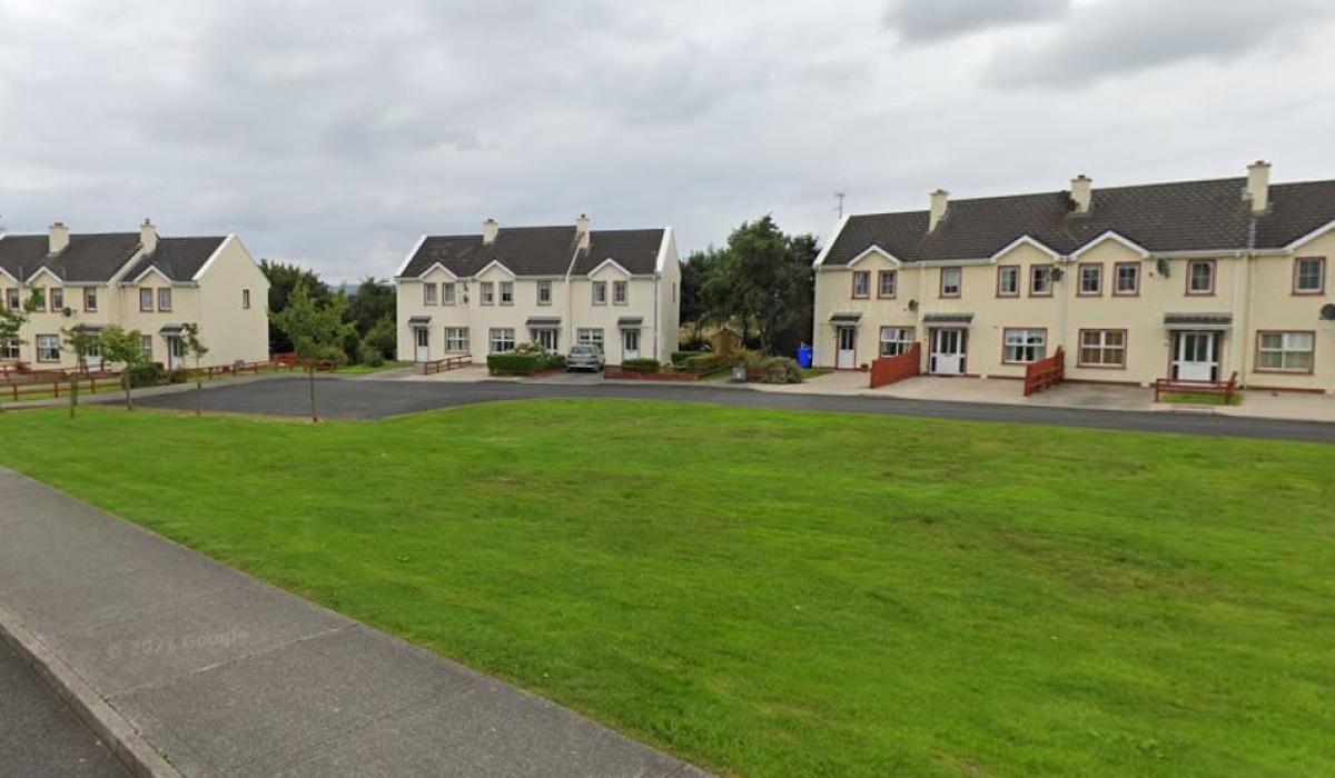 Hole was made in front door but access was not gained at Cois Locha ...