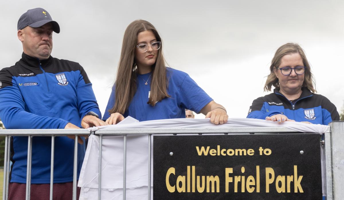 Gallery: Packie Bonner opens Dunfanaghy Youths' pitch in memory of ...