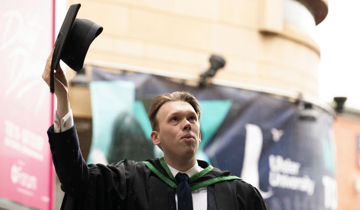 Buncrana's Ronnie Gomersall overcomes education's barriers to graduate ...