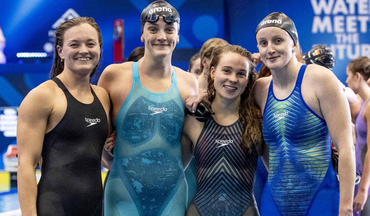 Mona McSharry plays part in another new Irish record - Donegal Live