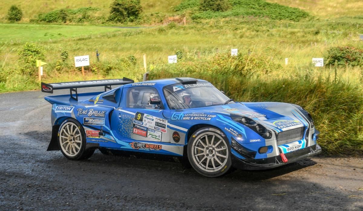Kevin Gallagher is leading modified driver at ALMC Rally - Donegal Live