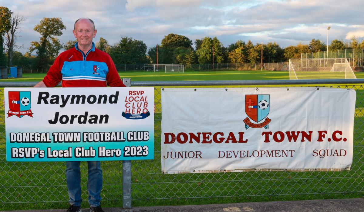 Donegal Town FC's Raymond Jordan 'shocked and delighted' to be voted ...