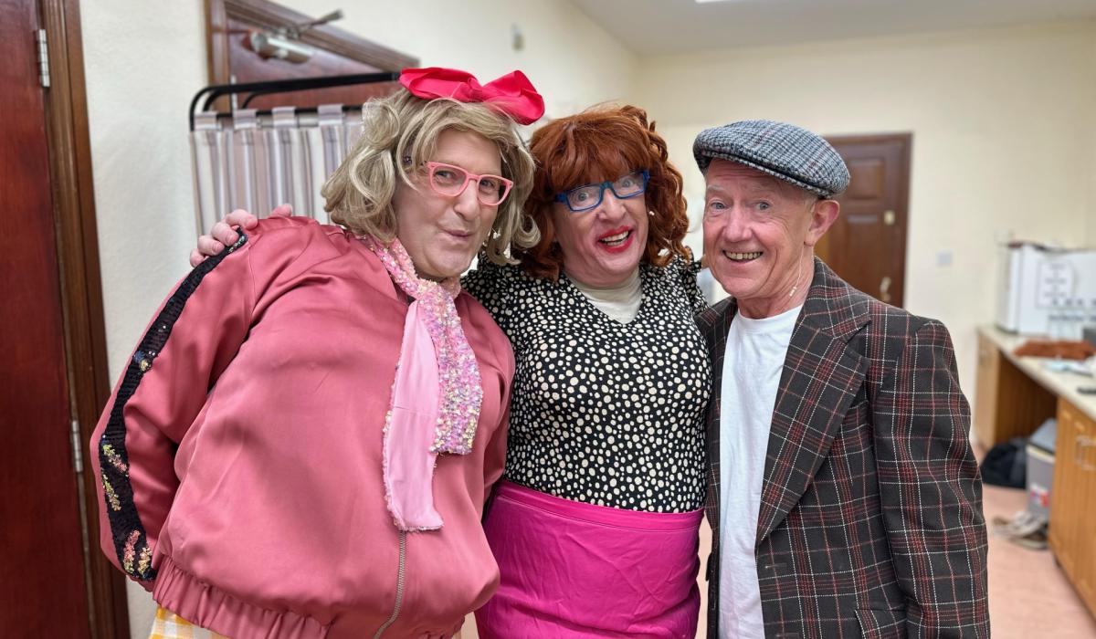 Comedian Conal Gallen all set for the stage in Letterkenny this evening ...