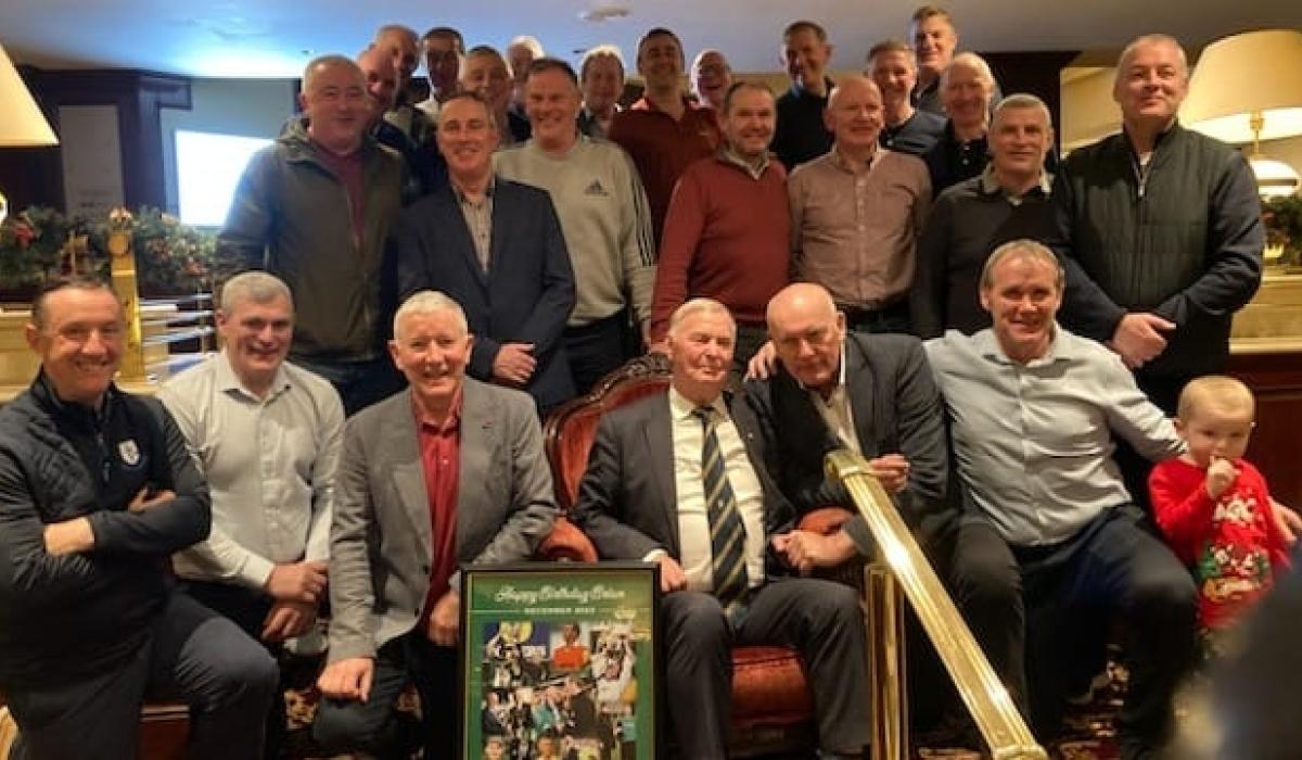 Donegal GAA legends reunite to celebrate Brian McEniff's 81st birthday ...