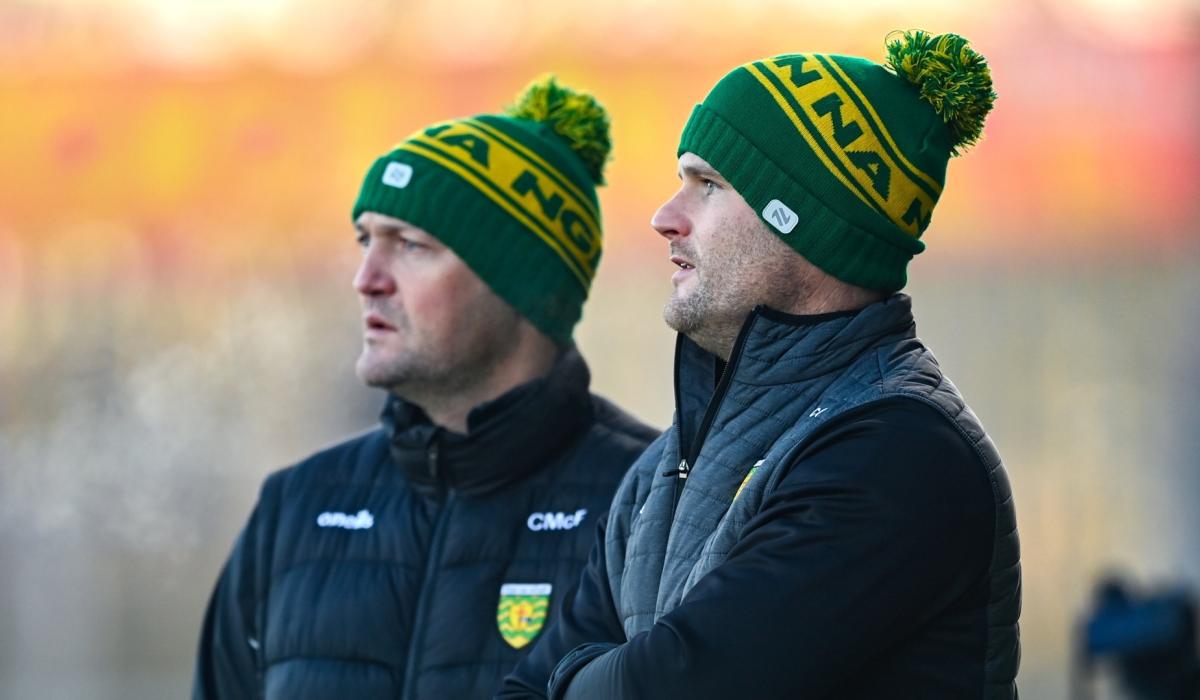 Colm McFadden and Neil McGee can carry sideline load if needed ...