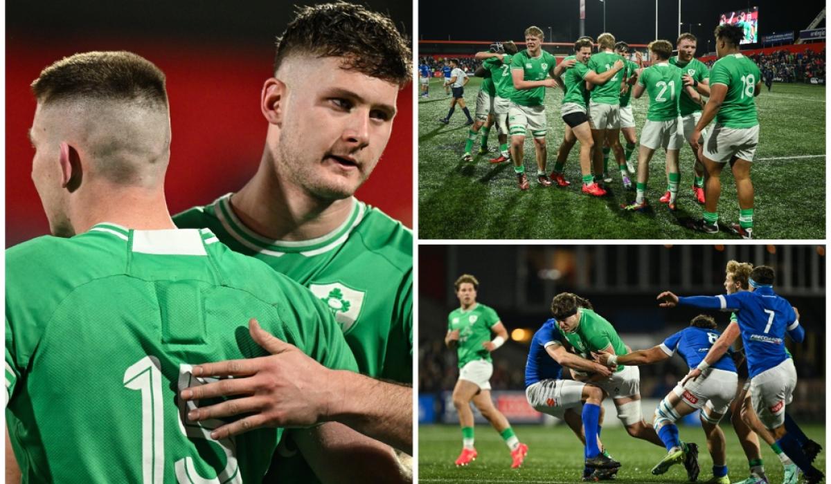 PICTURES: Ireland celebrate victory at U20 Six Nations Rugby ...