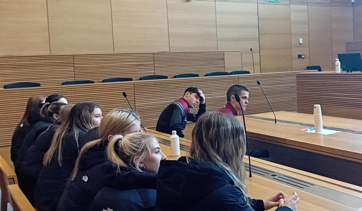 PCC Falcarragh students spend a day at Letterkenny courthouse - Donegal ...