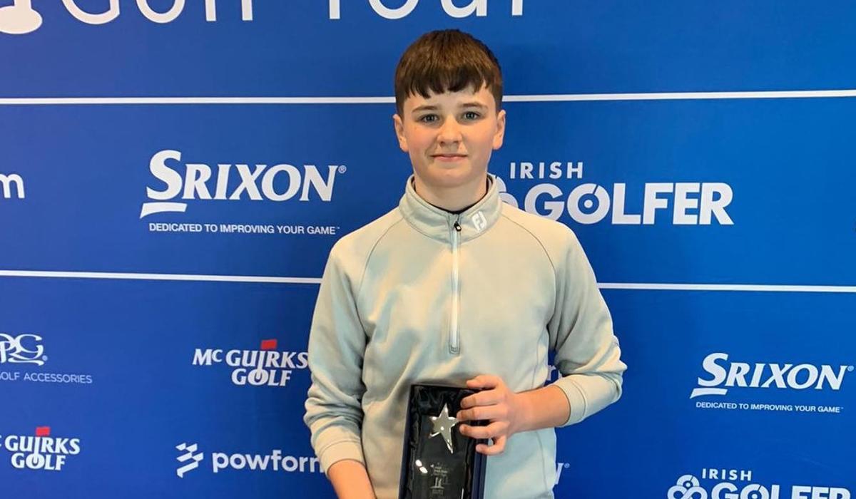 Young Donegal golfer Charlie Patton triumphs at Irish Kids Golf Tour ...