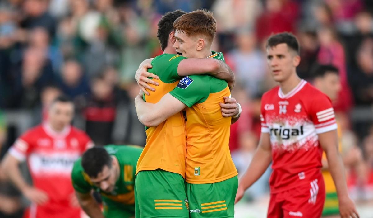 Newcomer Ciarán Moore relishing that winning feeling with Donegal - Donegal Live
