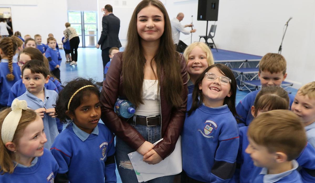 Muireann Bradley launches Cruinniú na nÓg at her old National School ...