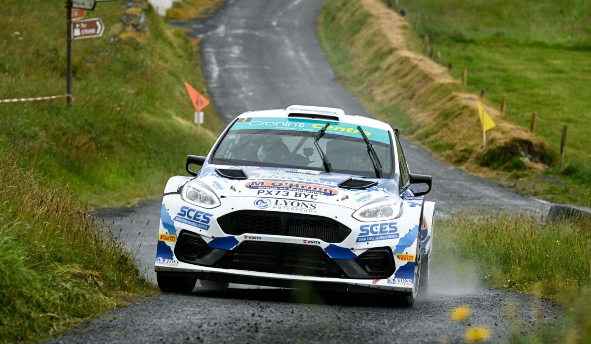 Leader Keith Cronin bows out of the Donegal International Rally ...