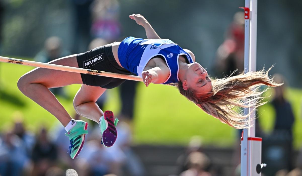 Sommer Lecky leaps to high jump gold at National Seniors - Donegal Live