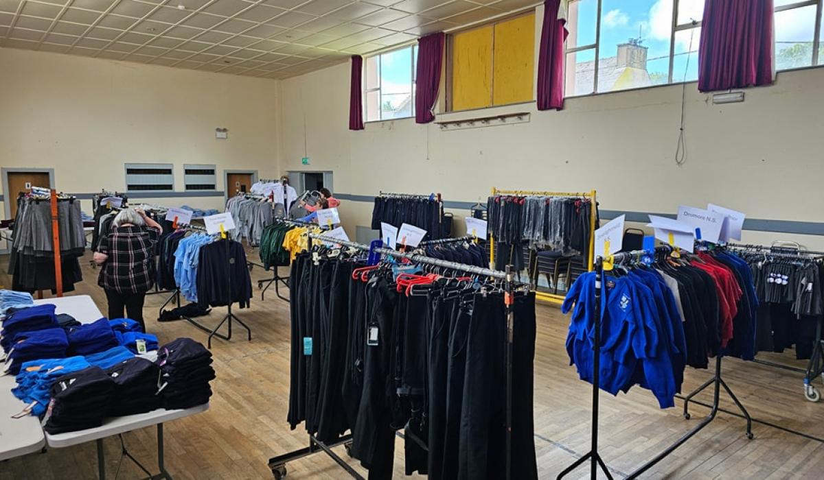 School Uniform Swap Shop opens at St Mary's Hall in Castlefin - Donegal ...