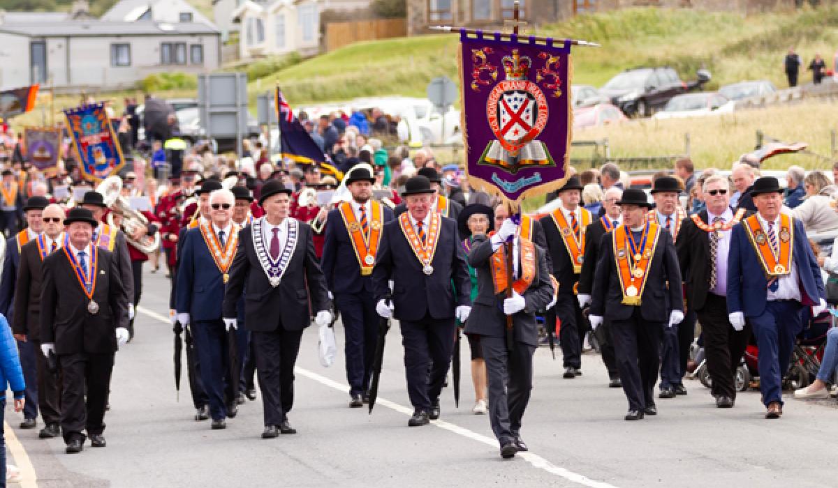 In pictures: Huge crowds in Rossnowlagh for Orange Order's pre-Twelfth ...