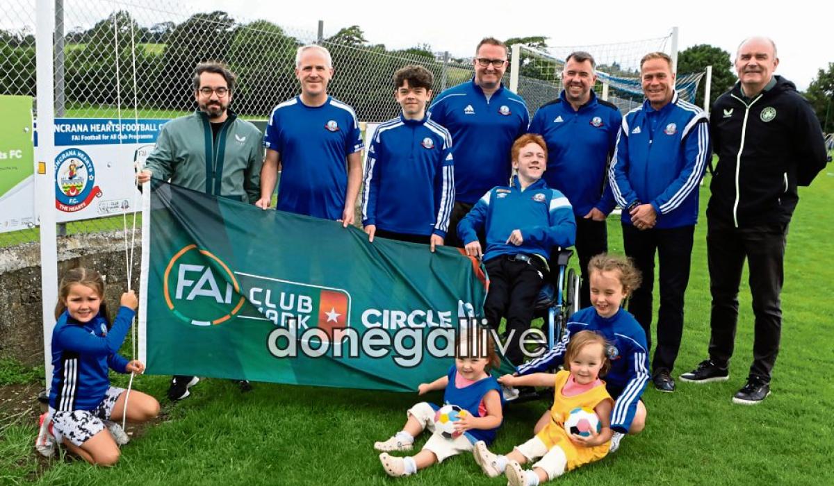 Buncrana Hearts receive prestigious FAI Club Mark One Star Award ...