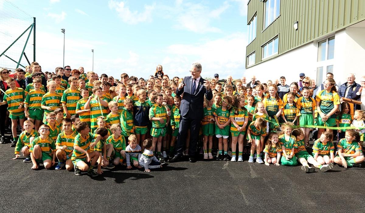 In Pictures: GAA President Jarlath Burns officially opens new Ard an ...
