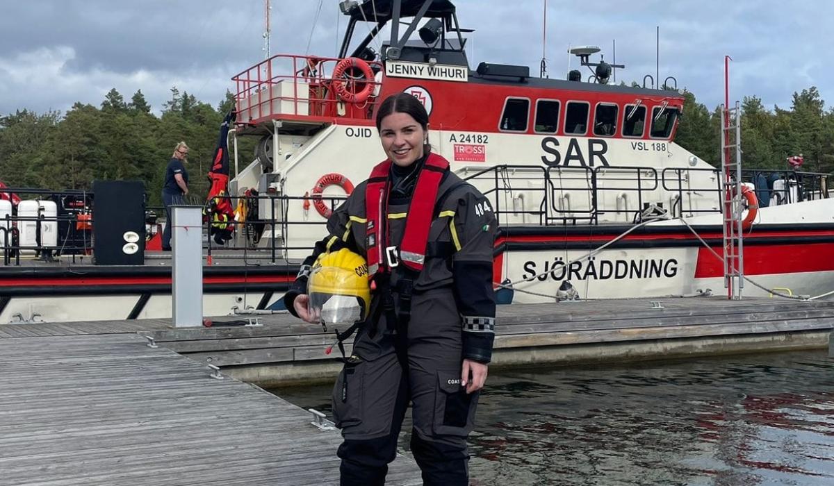 Killybegs Coast Guard's Amay Conneely represents Irish Coast Guard in ...