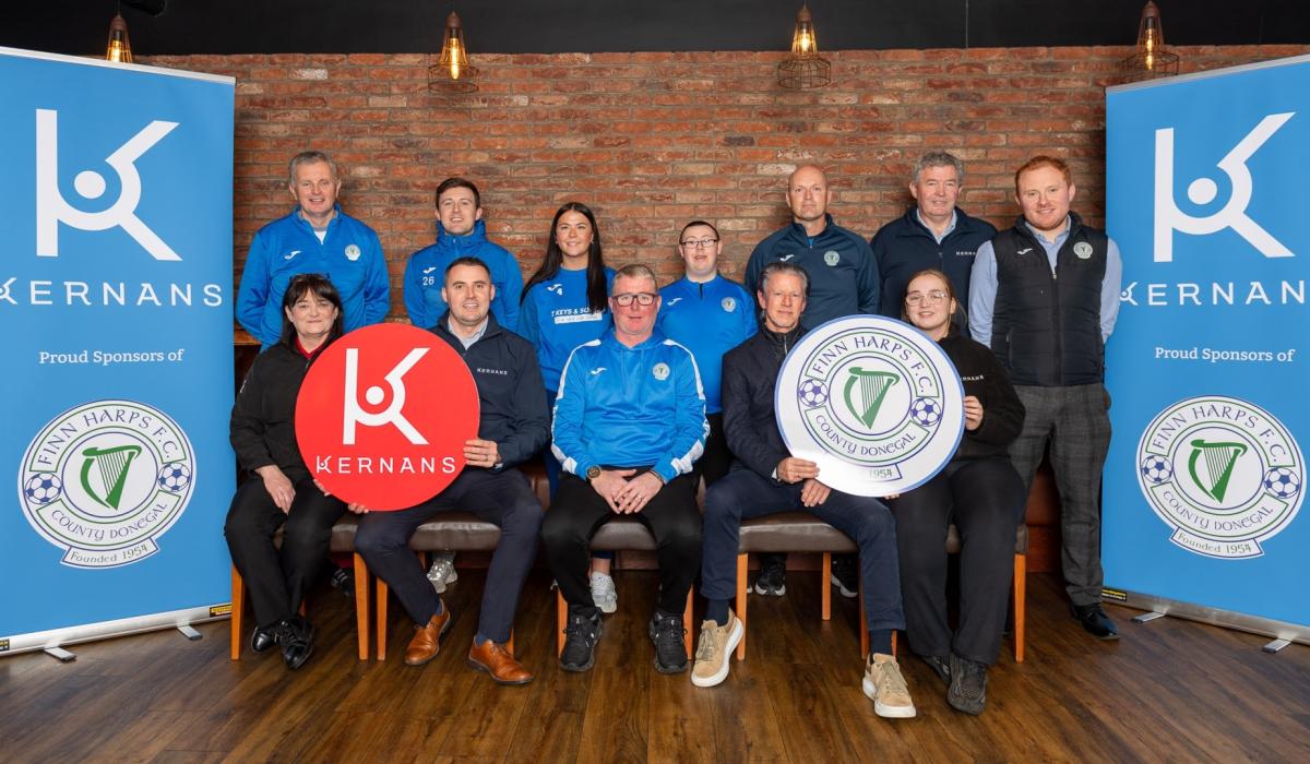 Finn Harps announce the Kernan Group as new main kit sponsor for 2025 ...