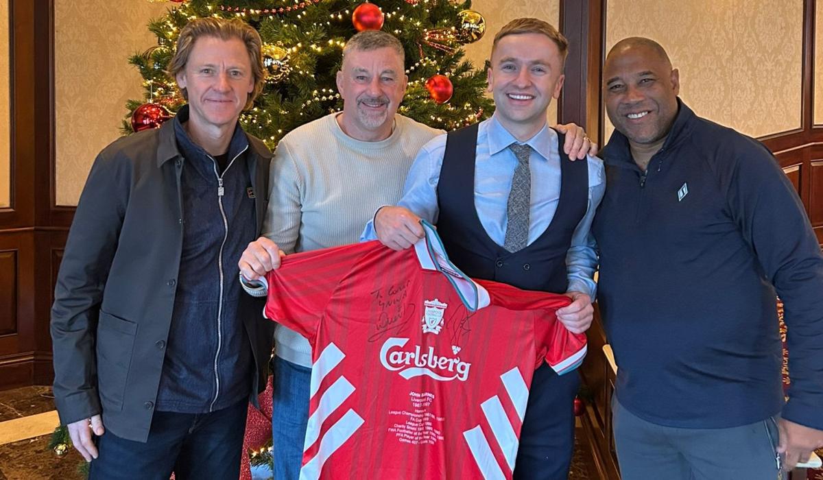 Liverpool legends John Barnes and John Aldridge make Letterkenny ...