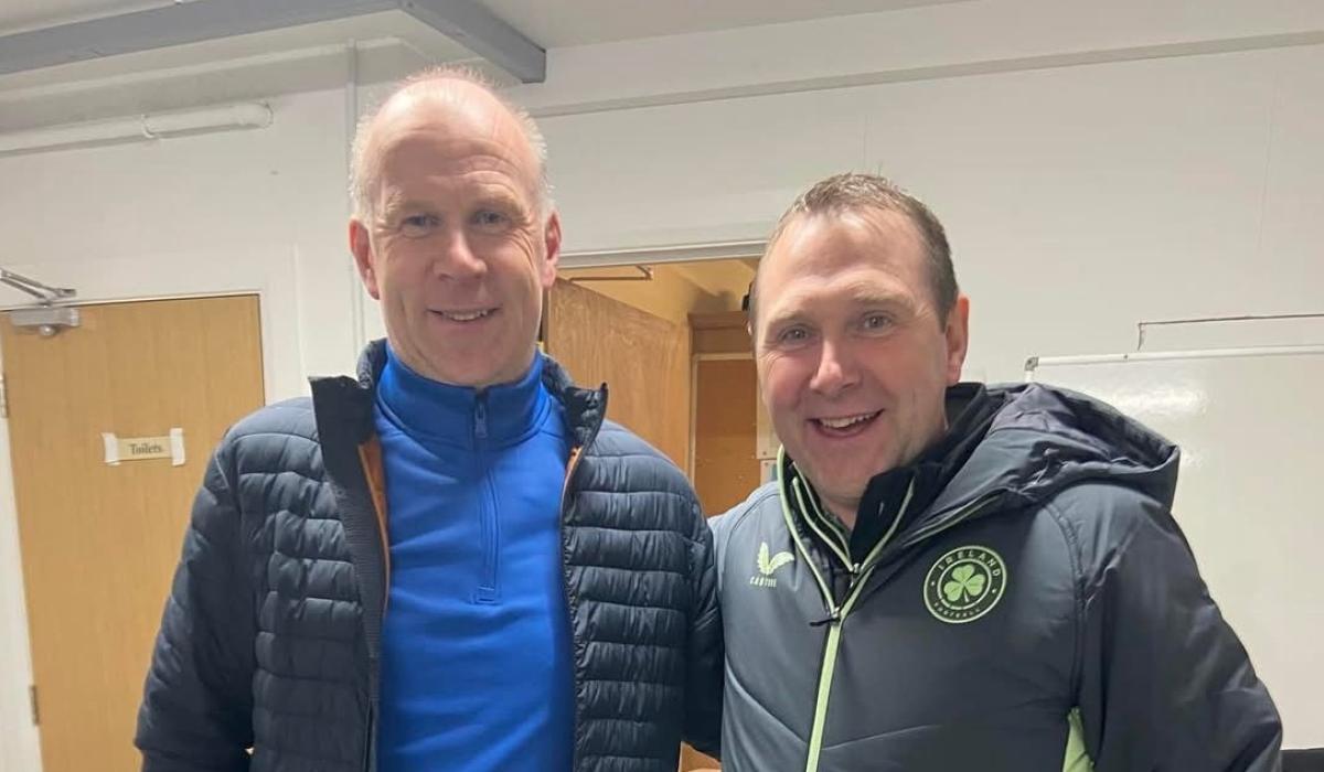 Ireland U-19 manager Tom Mohan delivers elite coaching session at ...