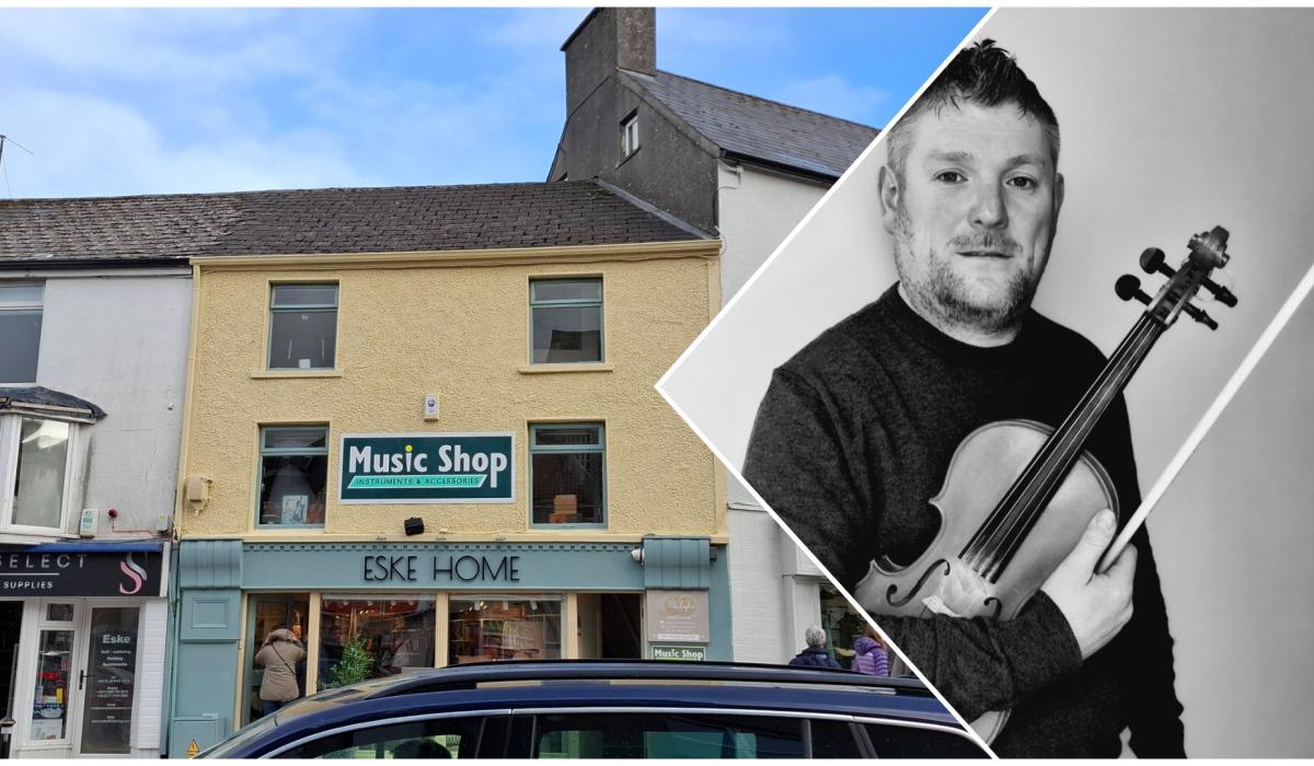 New era for iconic Donegal Town music shop as Paddy Ward prepares for ...