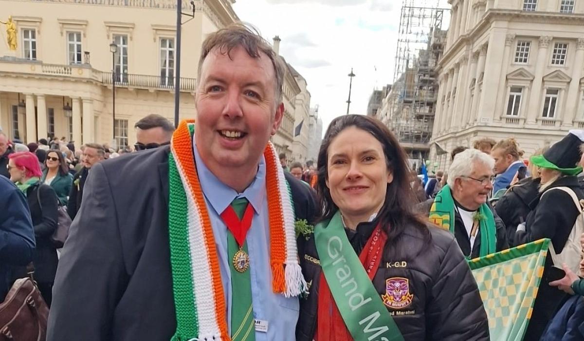 Katie-George Dunlevy joins Troy Gallagher at London's St Patrick's Day ...