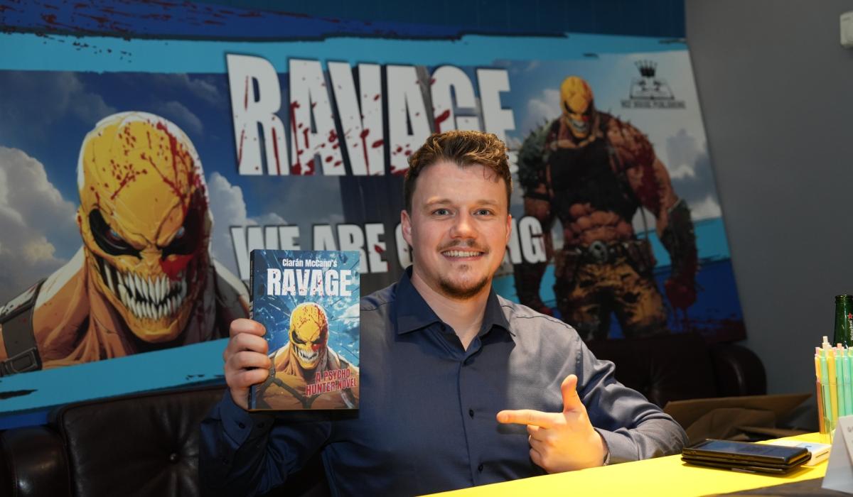 Ciarán McCann launches new sci-fi fantasy novel - Donegal Live