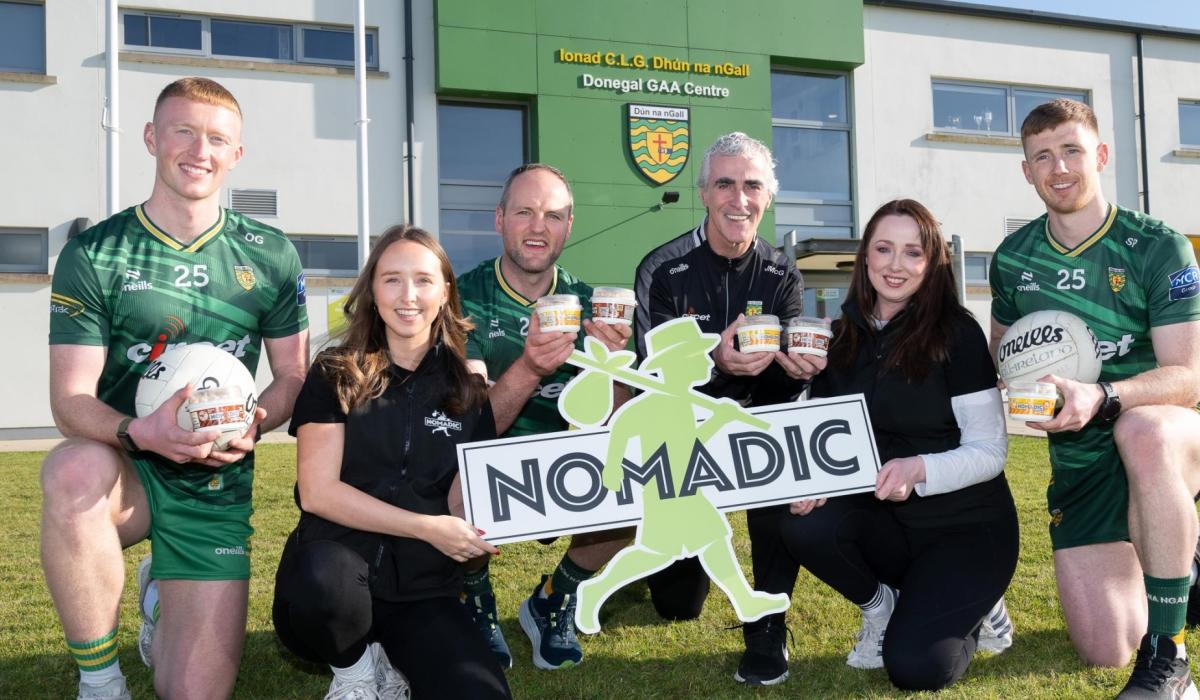Killygordon-produced Nomadic unveiled as official snack partner of Donegal GAA team - Donegal Live