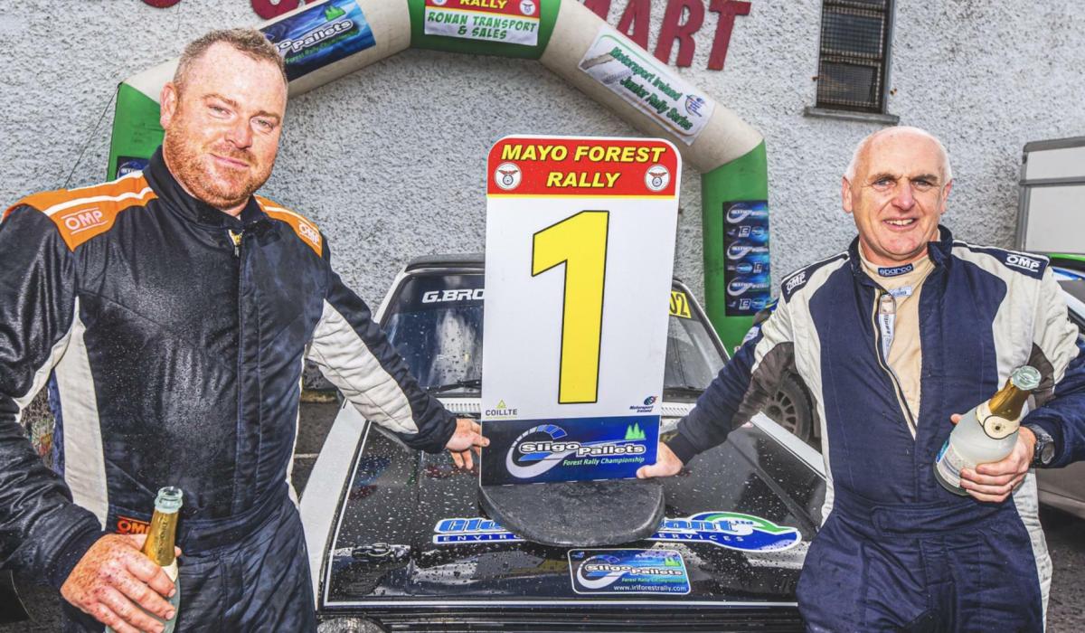 Damien Tourish and Domhnall McAlaney toast success at Mayo Forestry ...