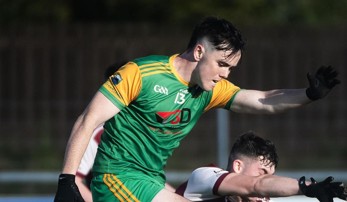 Shane Callaghan on song as Naomh Columba down Cloughaneely - Donegal Live