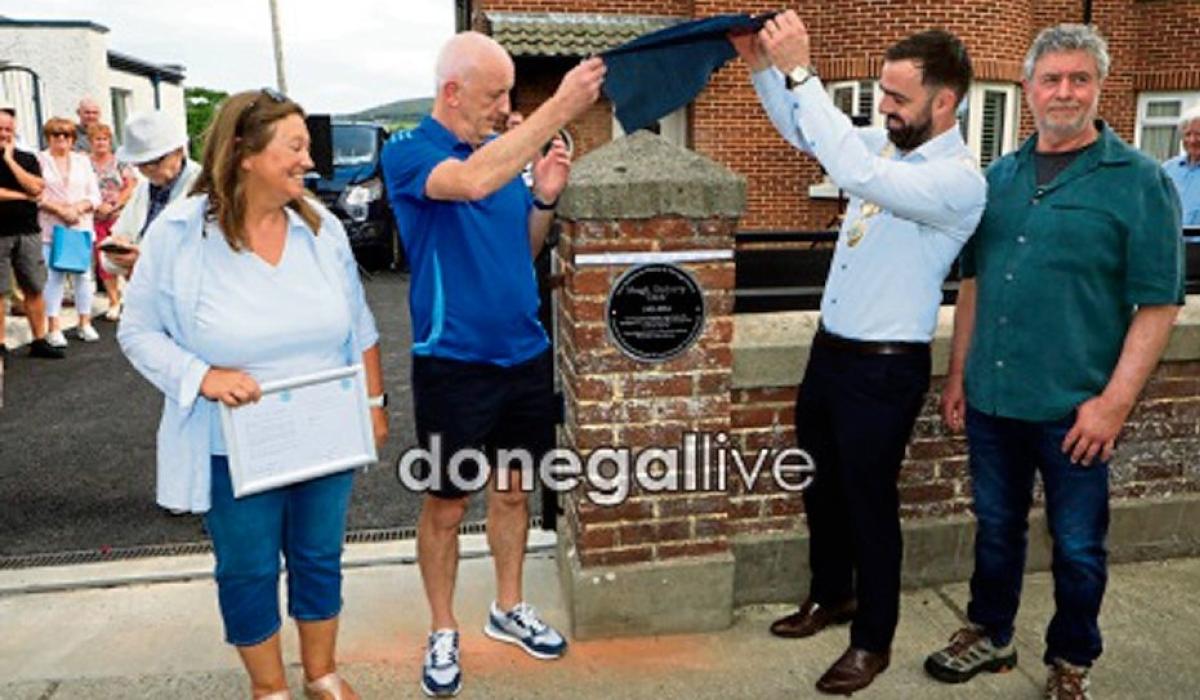 In pictures: Unveiling of Buncrana plaque for Hugh 'Dick' Doherty ...