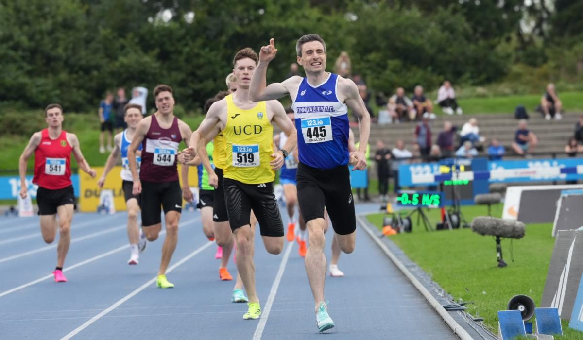 It's a perfect 10 as menacing Mark English wins Irish 800m title again ...