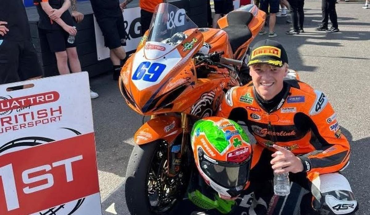 Rhys Irwin takes another win in British Super Bikes series - Donegal Live